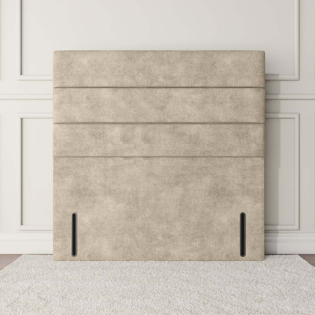 Athens Floor Standing Headboard - Almond Coniston – Sonno