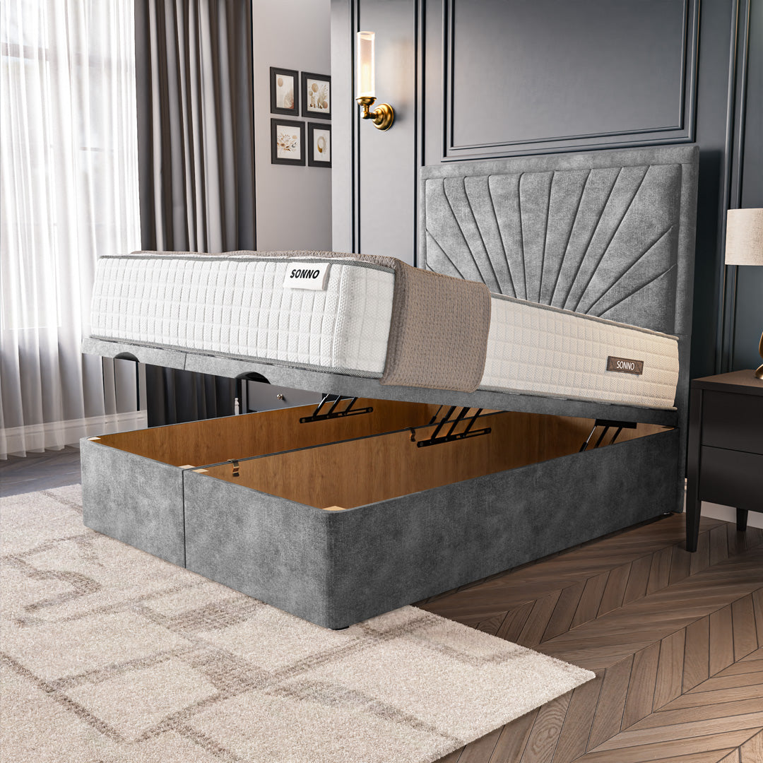 Casablanca Ottoman Divan Bed - Armour Coniston – Sonno