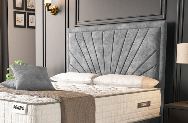 Casablanca Ottoman Divan Bed - Cream Naples – Sonno