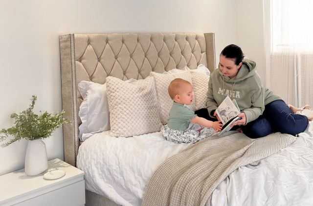 Luxor Ottoman Divan Bed - Charcoal Coniston – Sonno