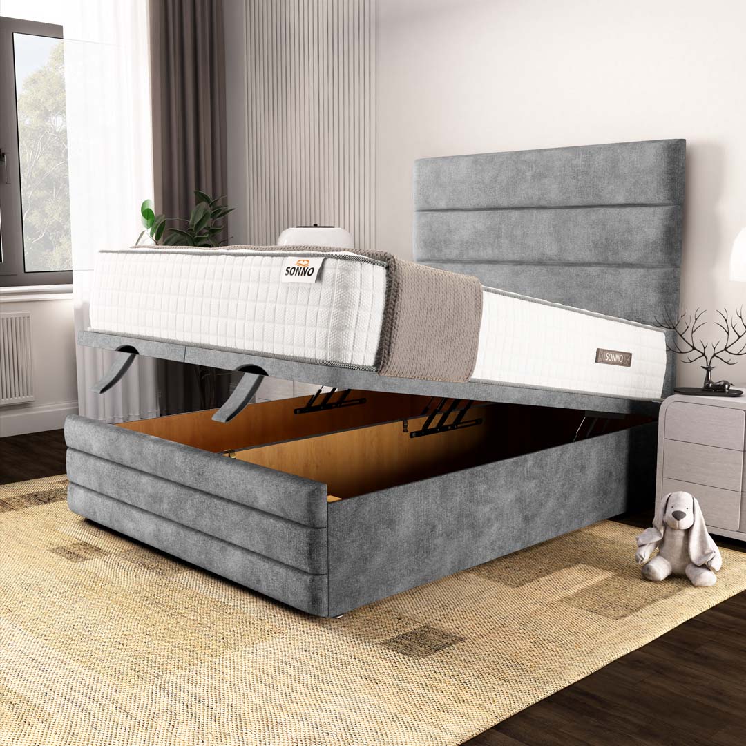 Havana Ottoman Divan Bed - Armour Coniston – Sonno