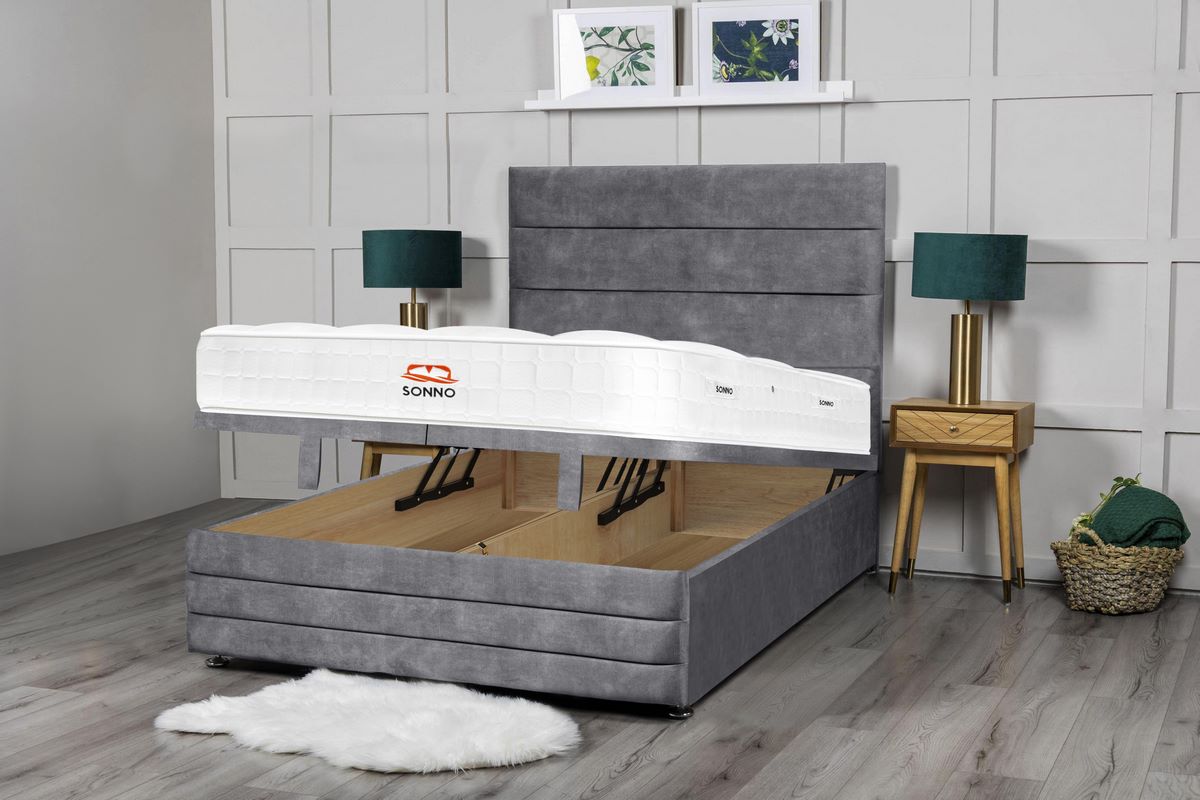Havana Ottoman Divan Bed - Armour Coniston – Sonno