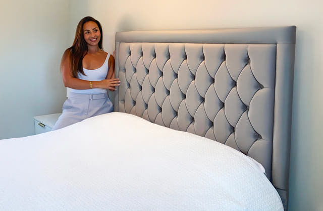 Madrid Ottoman Divan Bed - Cream Chenille – Sonno