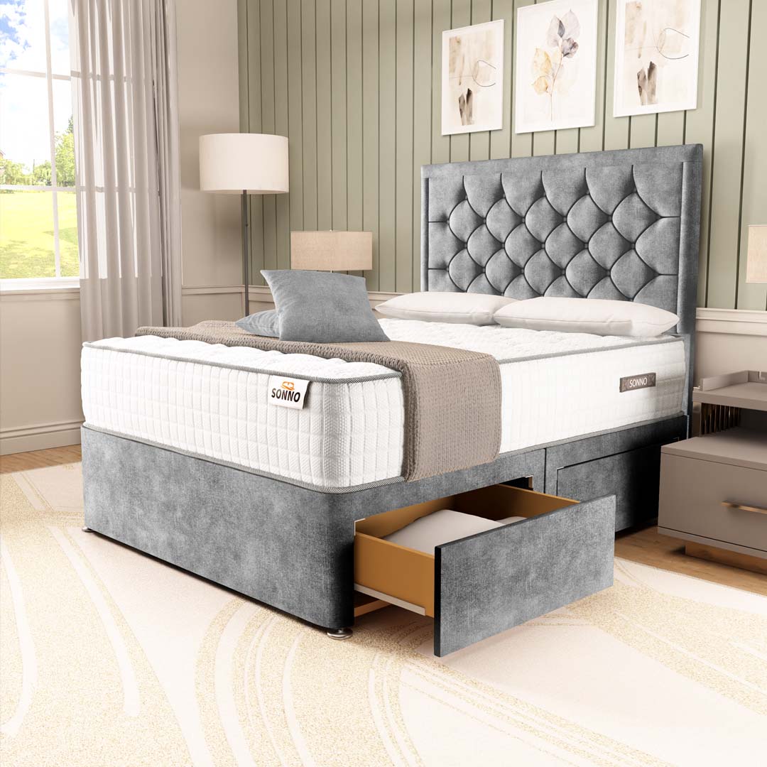 Panama Divan Bed - Armour Coniston – Sonno