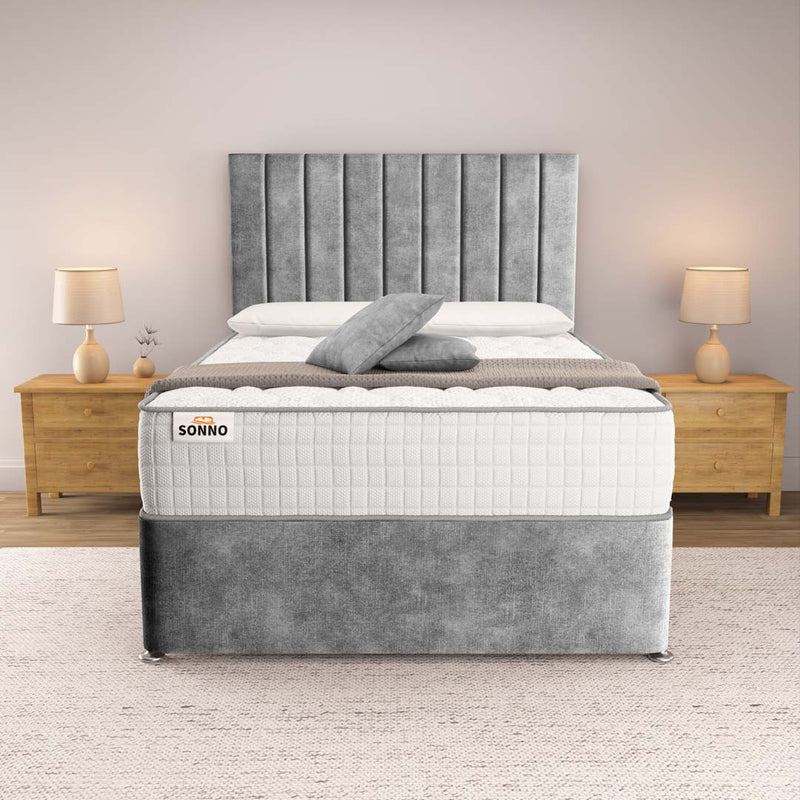 Prague Divan Bed - Armour Coniston – Sonno