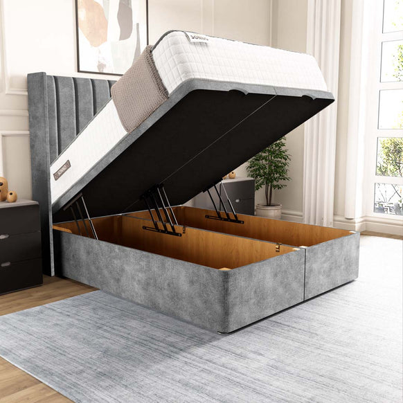 Sofia Ottoman Divan Bed - Armour Coniston – Sonno