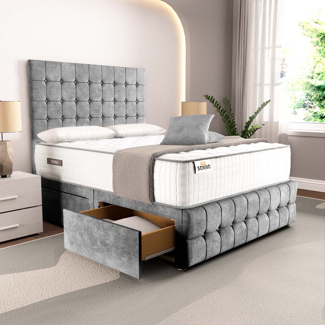 Rio Divan Bed - Armour Coniston – Sonno