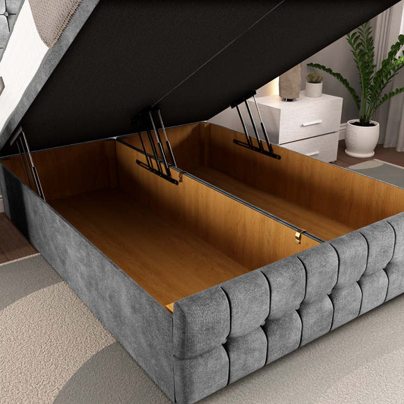Rio Ottoman Divan Bed - Armour Coniston – Sonno