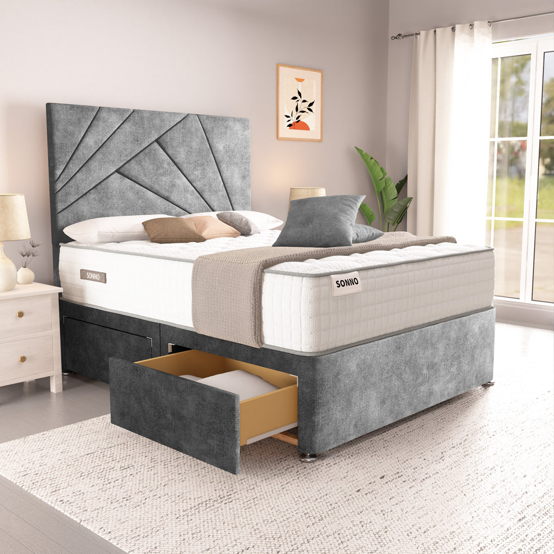 San Diego Divan Bed - Armour Coniston – Sonno