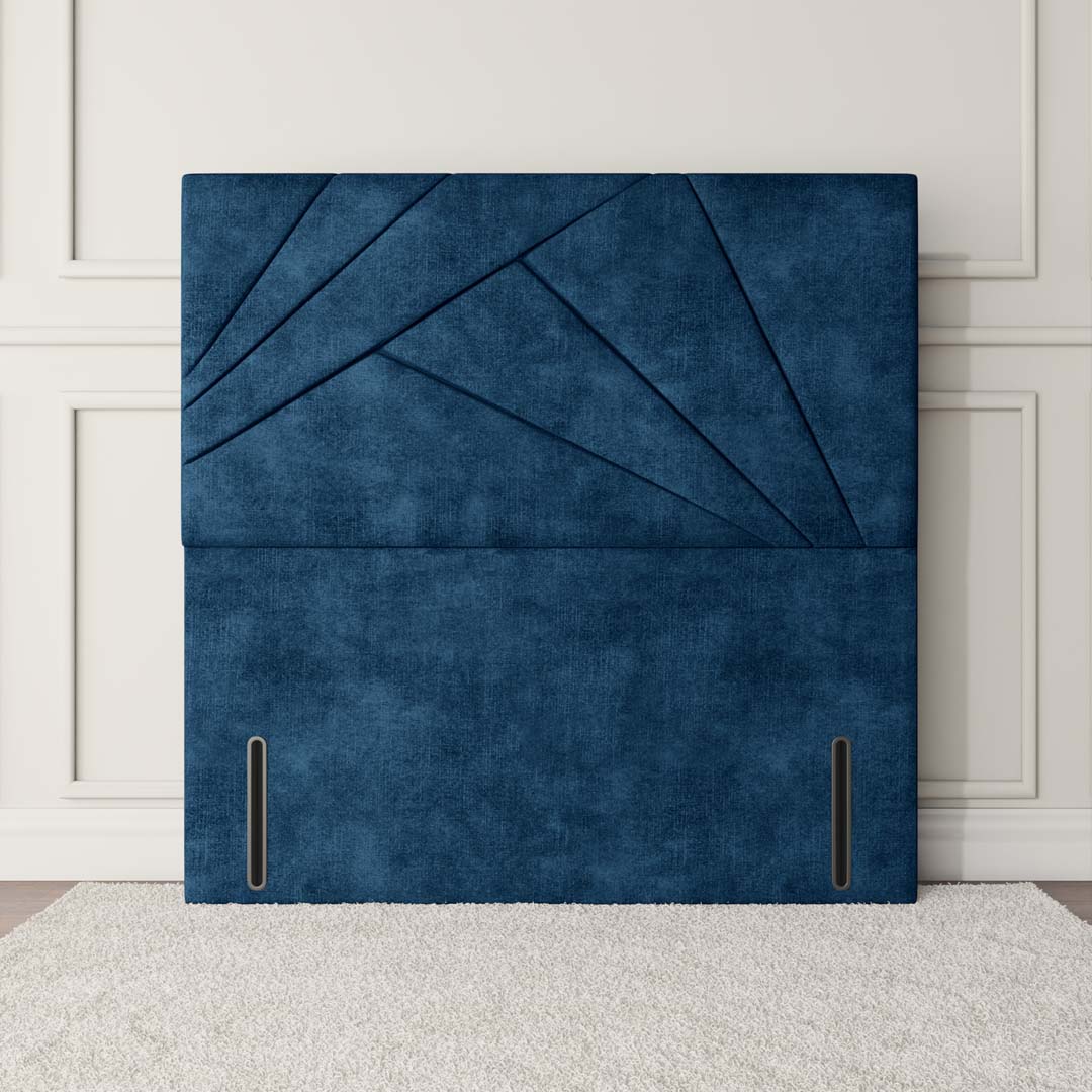 San Diego Floor Standing Headboard - Blue Coniston – Sonno