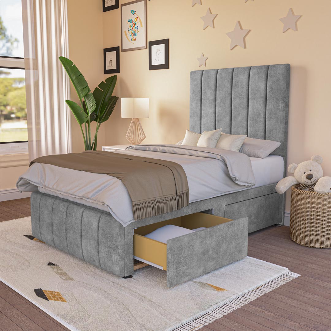 Sydney Kids Divan Bed - Armour Coniston – Sonno